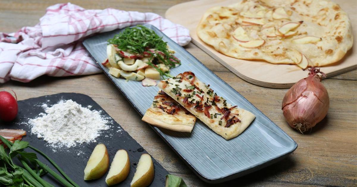 Video: Rezept: Flammkuchen - ARD-Buffet - ARD | Das Erste Video: Rezept: Flammkuchen - ARD-Buffet - ARD | Das Erste